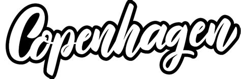 코펜하겐 흰색 배경에 문구를 레터링합니다 포스터 배너 T 셔츠 엠블럼 디자인 요소 벡터 일러스트레이션 0명에 대한 스톡 벡터 아트 및 기타 이미지 Istock