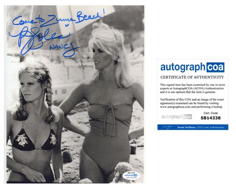 Pj Pj Soles Zuma Beach Signed Autograph 8x10 Photo Acoa Outlaw