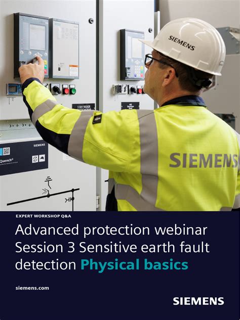 Advanced Protection Webinar Session 3 Sensitive Earth Fault Detection