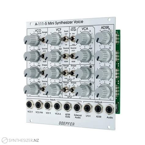 Envelope Synthesizer New Zealand