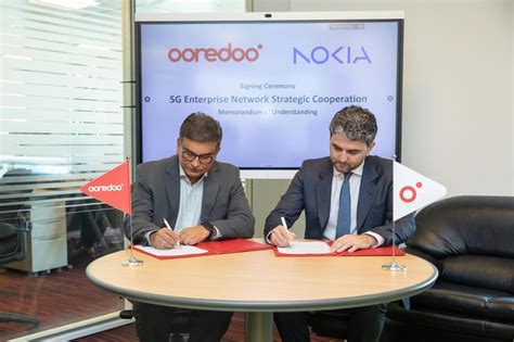 Ooredoo Group Partners With Nokia To Upgrade Connectivity And Drive 5G Enterprise Innovation