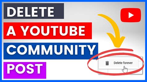 How To Delete A Youtube Community Post In 2024 Youtube