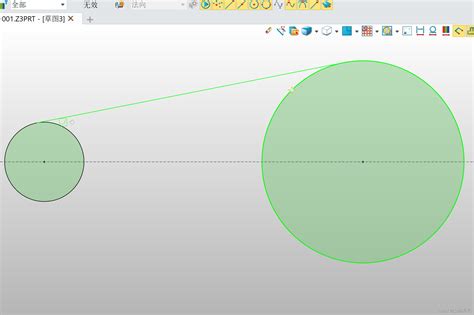 中望3d2024如何快速绘制两个圆的公切线 如何绘制两圆切线 csdn博客