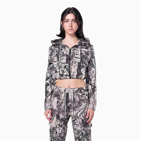 Smoke Rise Womens Drop Shoulder Utility Outfit