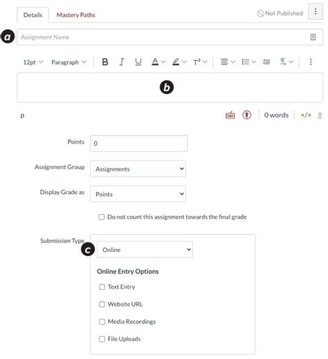 Create A Canvas Assignment 4 Weeks To Canvas Kapow