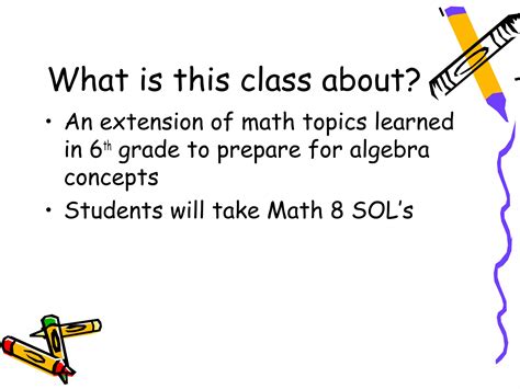 Pre Algebra Overview Ppt