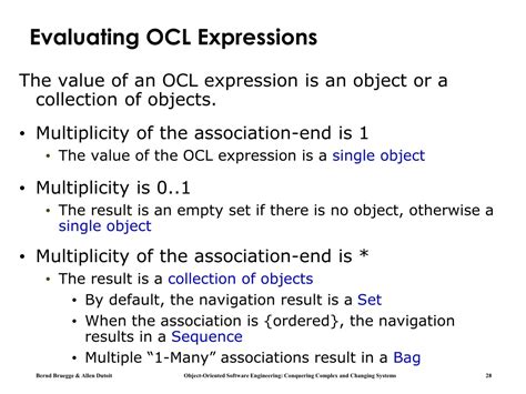 Ppt Object Constraint Language Ocl Essentials Simplifying Object