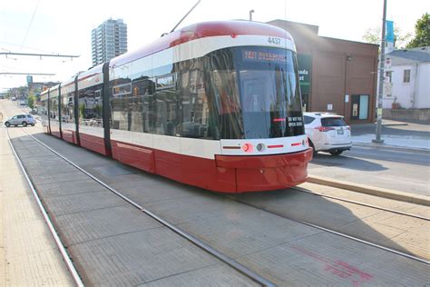 Ttc 4437 Flexity Outlook Lrv Eastbound On St Clair Ave W R… Flickr