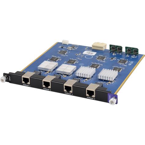 Rgblink Quad Hdbaset Input Module For X3p And X7 190 0003 18 0