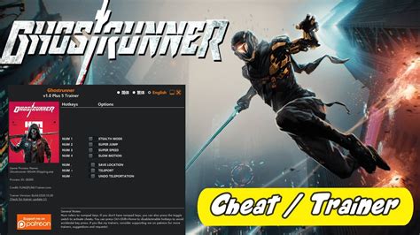 Ghostrunner Cheats Trainer YouTube