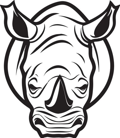Premium Vector Crafting Rhino Vector Art For Professional Projects