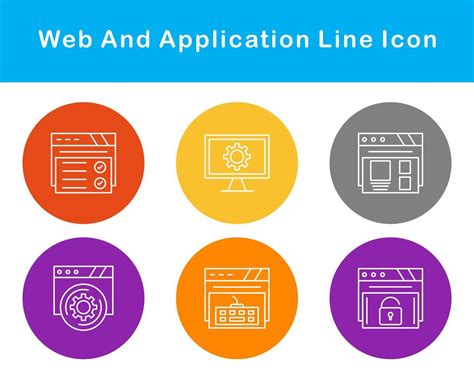 Web And Application Vector Icon Set 20652023 Vector Art At Vecteezy