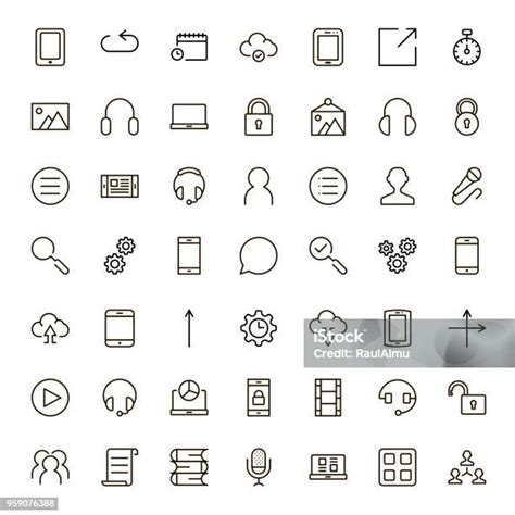 扁線圖示向量圖形及更多一組物體圖片 一組物體 下載 互聯網 Istock 扁線圖示向量圖形及更多一組物體圖片 一組物體 下載 互聯網 Istock