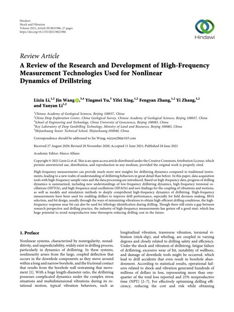 Pdf A Review Of The Research And Development Of High Frequency