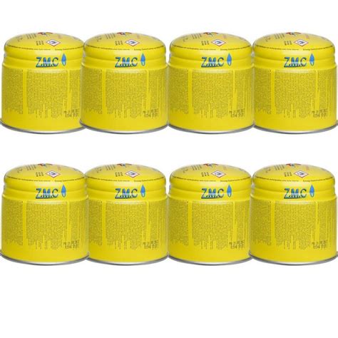 Zmc Gaskartusche 8x Butan Gas Kartusche 190g Anstechkartusche Propangas