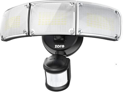 Zofo 6000lm Projecteur Led Détecteur De Mouvement Spot Exterieur