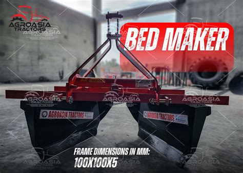 Brand New Bed Maker Export Quality Agroasia Tractors