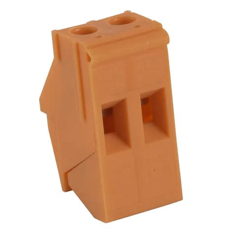 125mm Transformer Terminal Block With Fuse Transformer Connectors Orange Colour Terminal