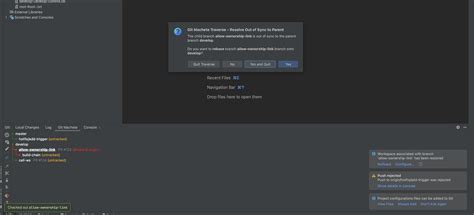 Does Traverse Continue After A Failed Push · Issue 1659 · Virtuslabgit Machete Intellij