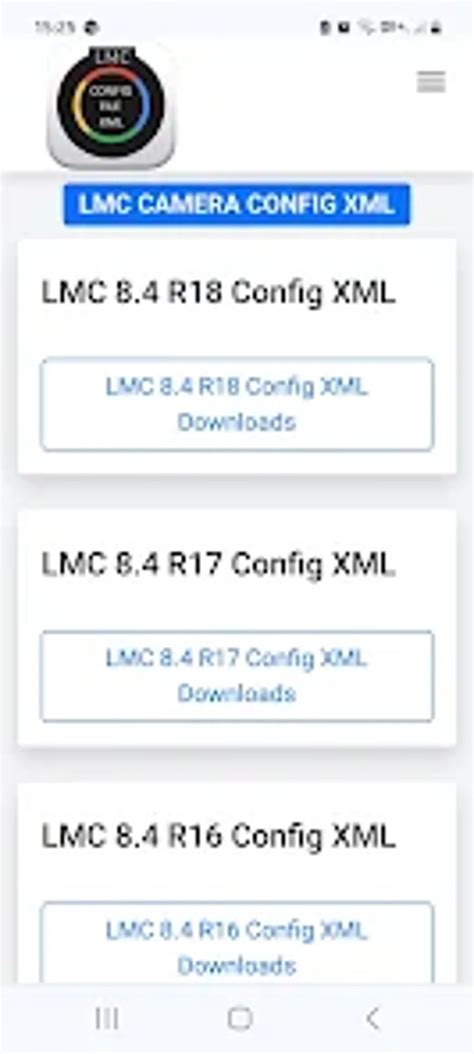 Lmc 8 4 Config Files Xml For Android Download