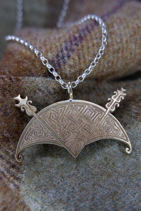 Pictish V Rod And Crescent From Hilton Of Cadboll Etsy