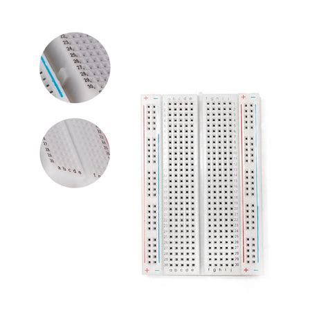 x Protoboard Breadboard Pontos Furos Pinos Robomix Conectando você ao que há de melhor