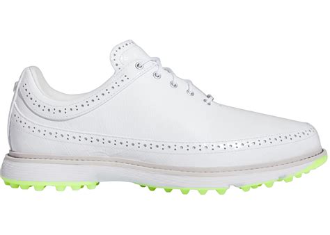 Adidas Mc80 Spikeless Golf Cloud White Matte Silver Lucid Lemon Mens