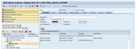 Multiple Select Options In WebDynpro ABAP SAP Community