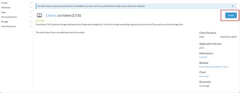 Installation SUSE Rancher And RKE2 Kubernetes Cluster Using CSI Driver On Dell PowerScale