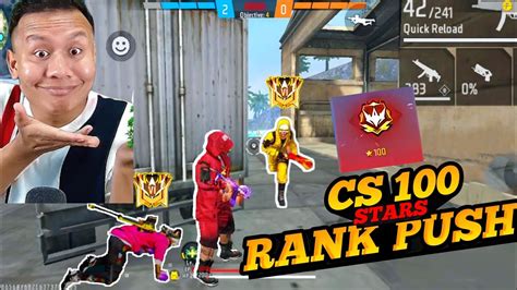 Cs 1oo Stars Rank Pushing🥵 Cs Rank Push With Random Players🔥 Free