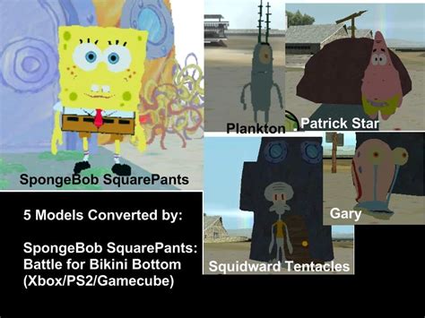 Spongebob 5 New Skins Gta Sa