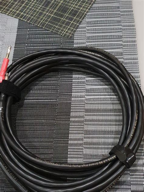 Price Lowered Audio Note LX Lexus Speaker Cables Metres Banana Plugs Computers Tech