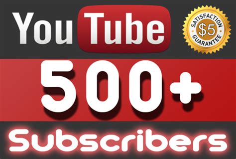 add 500 youtube subscribers within 24 hours by lisaangle fiverr