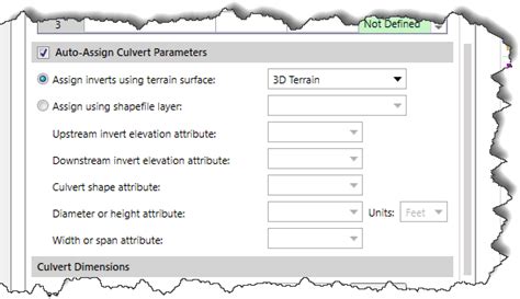 Defining Culverts For Hec Ras Bridge Modeling Civilgeo Knowledge Base
