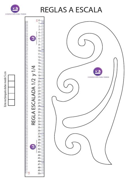 Reglas A Escala Patronaje Pdf Reglas De Costura Patrones De