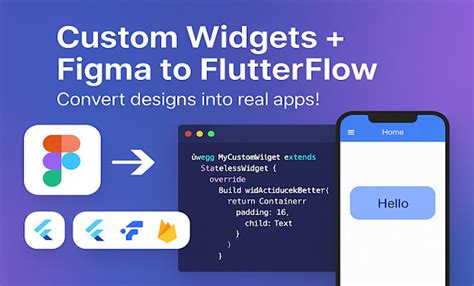 Create Custom Widget For Flutterflow Convert Figma Design To Flutter Flow By Prekiballet Fiverr
