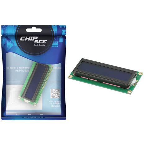 Display Lcd 16x2 Com Backlight Azul Submarino