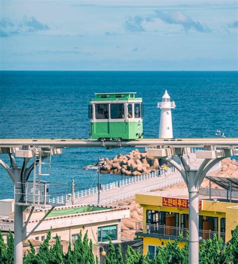 부산 청사포에 있다는 미니미 해상열차 여행 풍경 호텔 네모판