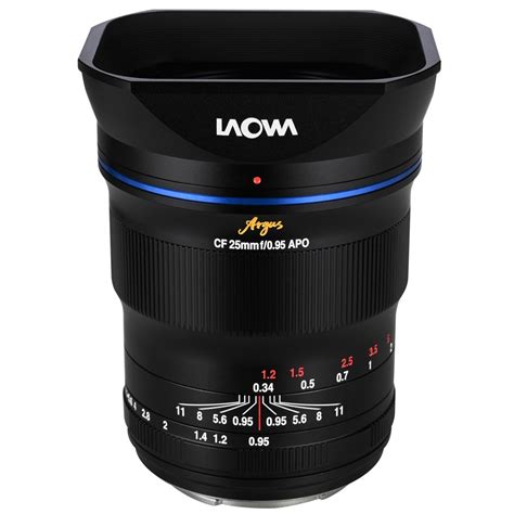 Laowa Argus 25mm F0 95 Cf Apo Lens For Fujifilm X Wex Photo Video Wex Photo Video