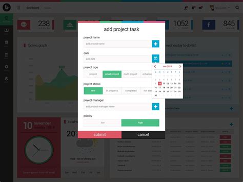 Responsive Ipad And Website Dashboard Ui Kit On Behance
