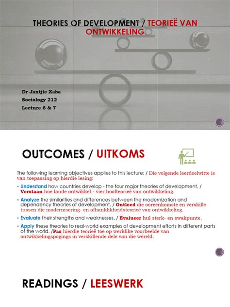 Lecture 6 7 Modernization And Dependency Paradigm Pdf Economic Growth Capitalism