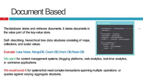 Nosql Powerpoint Presentation Difference With Rdbms Ppt