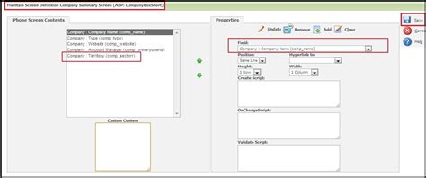 customize company screen of sage crm mobile app sage crm tips