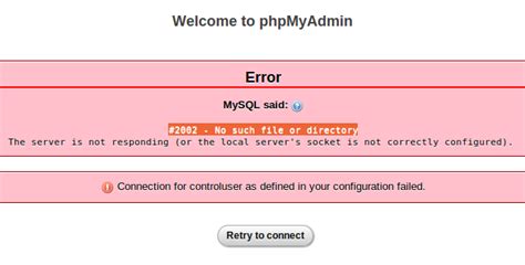 Capabillityact Mengatasi Error Phpmyadmin Di Aplikasi Xampp Pada Sistem Operasi Ubuntu