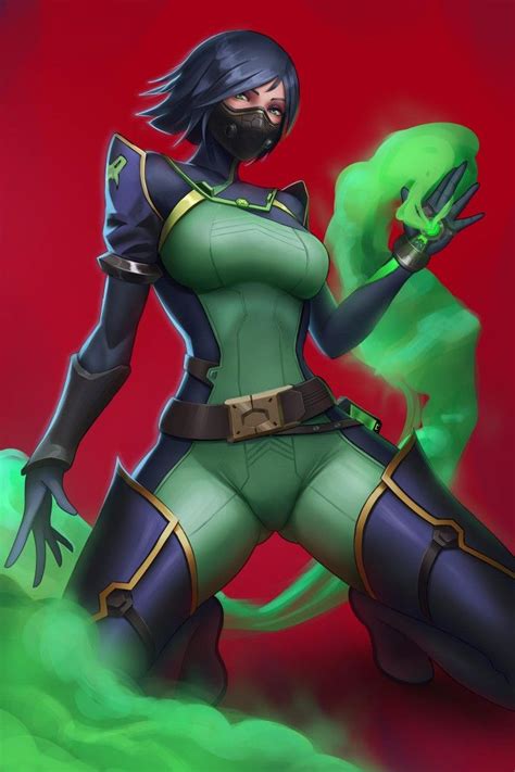 Valorant Art Viper Character Art Viper Character Design