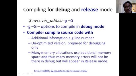 Cuda Memcheck Tool Youtube