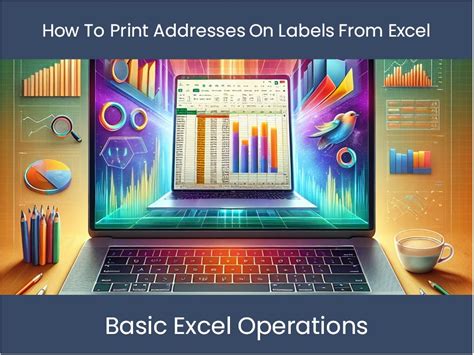 Excel Tutorial How To Print Addresses On Labels From Excel Excel