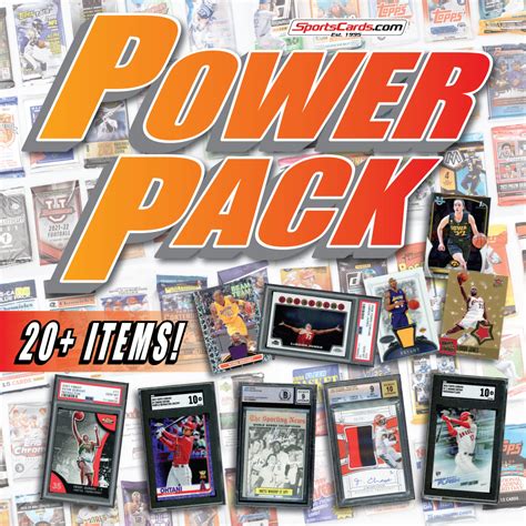 “power Pack” Mystery Box Sealed Packsrcshofers And 1 Power Hit