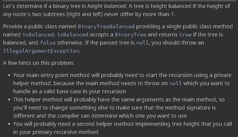 Lets Determine If A Binary Tree Is Height Balanced