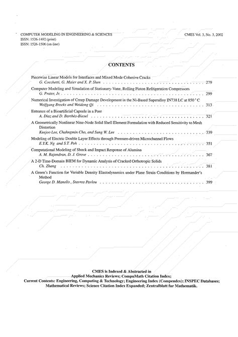 Pdf Piecewise Linear Models For Interfaces And Mixed Mode Cohesive Cracks